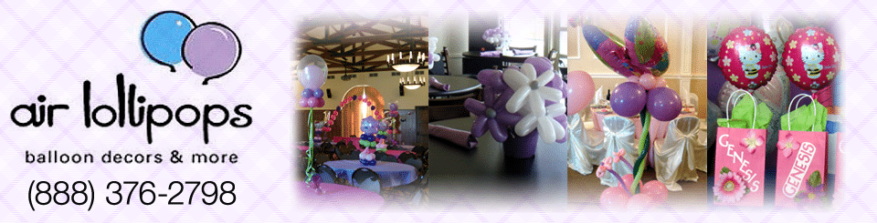 Balloon Wall - Air Lollipops